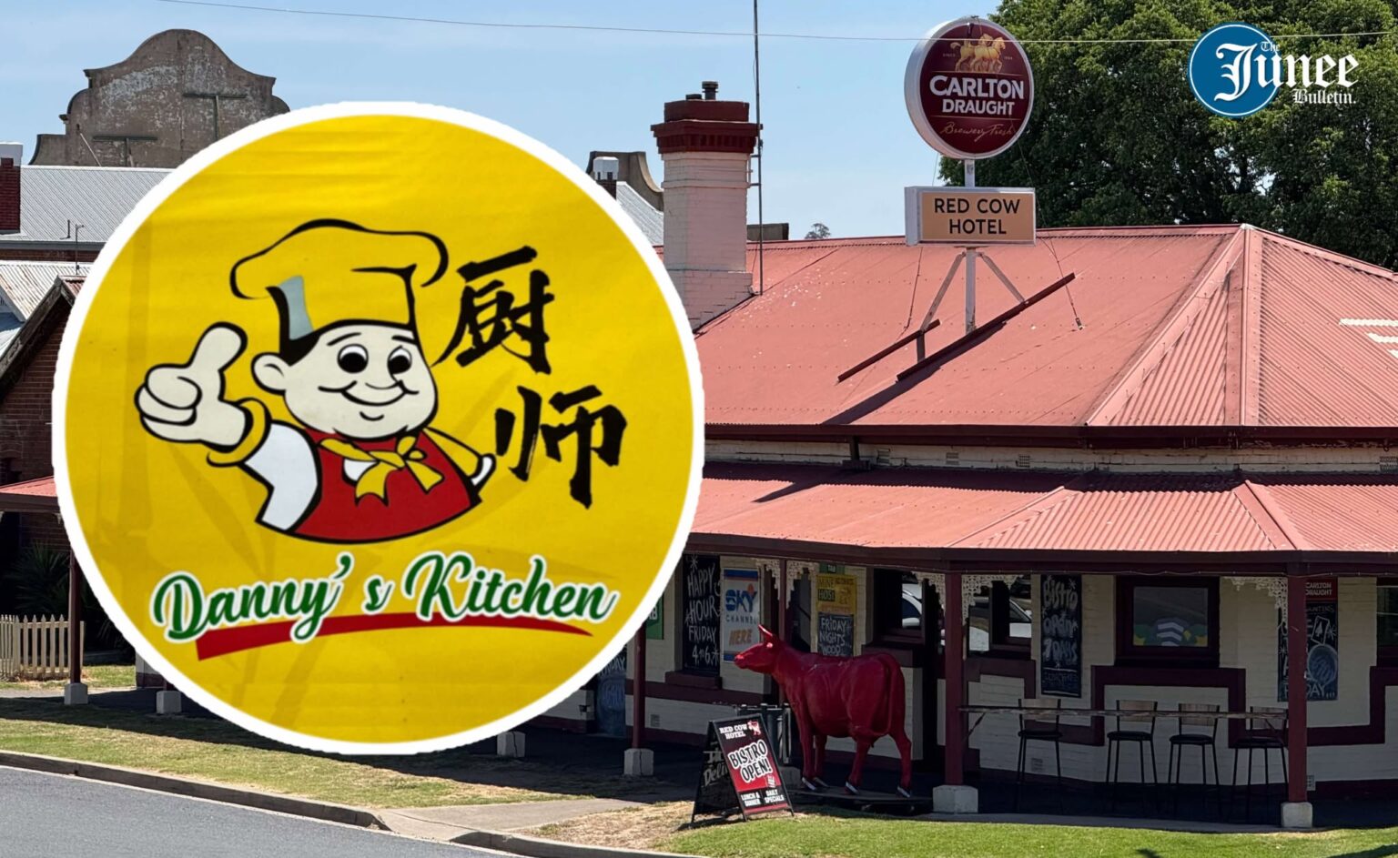 Junee's Danny's Kitchen reopens at Red Cow Hotel
