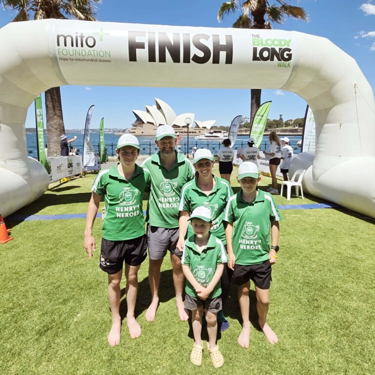 Baldry family marks 11th Bloody Long Walk in honour of baby Henry