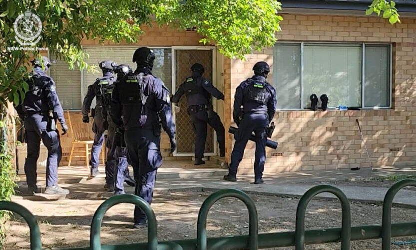Riot squad swoops as guns, ammo and drugs seized in Riverina blitz
