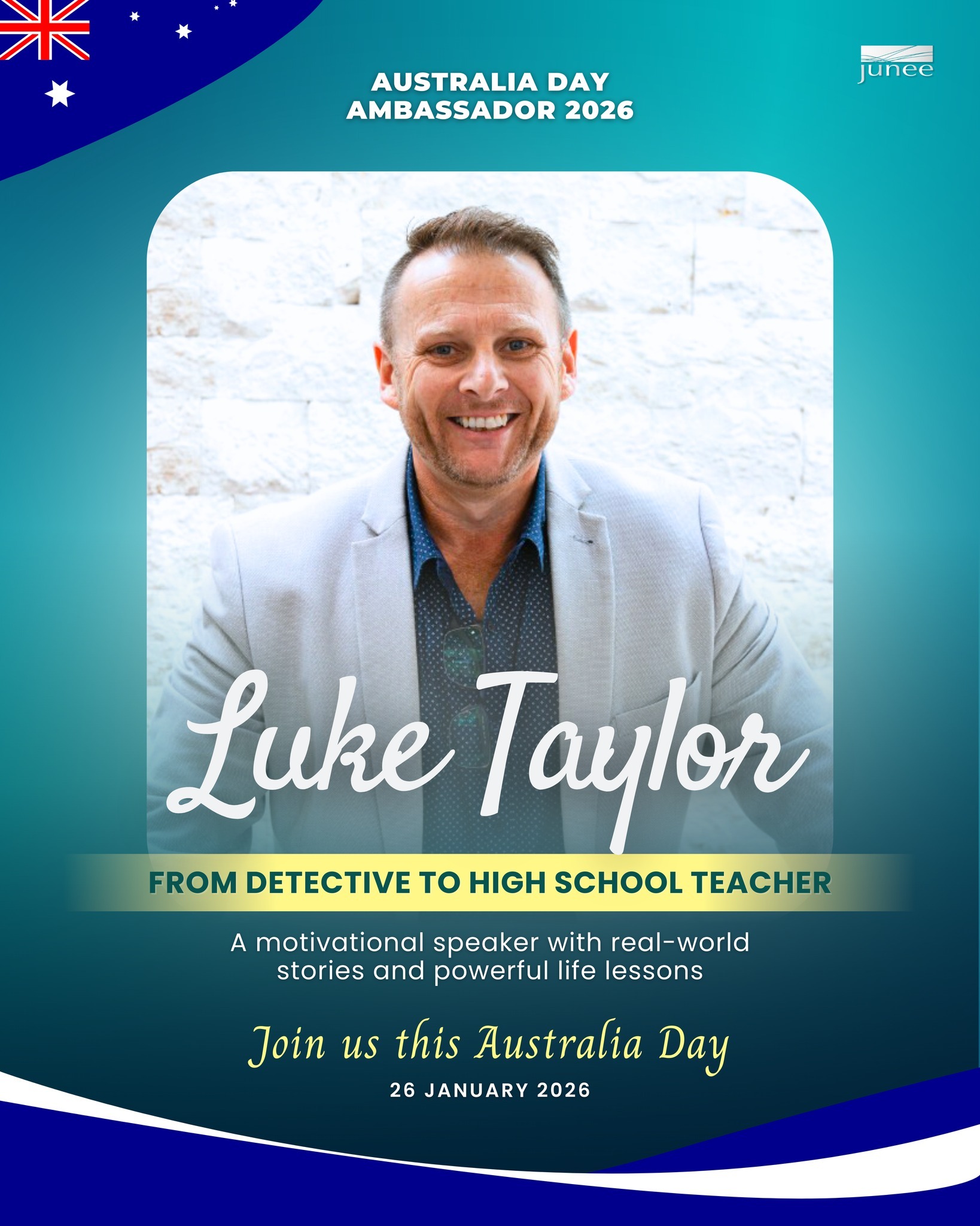 Ex-detective turned educator Luke Taylor named Junee’s Australia Day ...